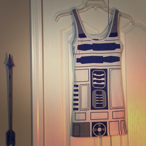 Star Wars | Dresses | Star Wars R2d2 Costume Mini Dress | Poshmark